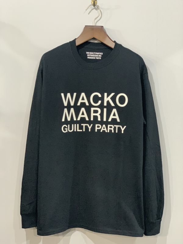 WACKO MARIA / CREW NECK LONG SLEEVE T-SHIRT ( TYPE-1 ) 21SSE-WMT-LT01 ...