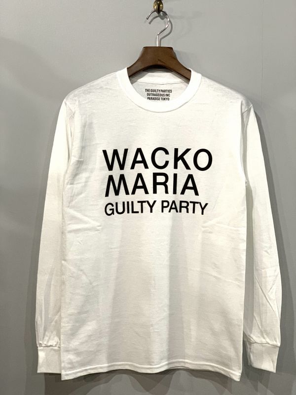WACKO MARIA / CREW NECK LONG SLEEVE T-SHIRT ( TYPE-1 ) 21SSE-WMT-LT01 ...